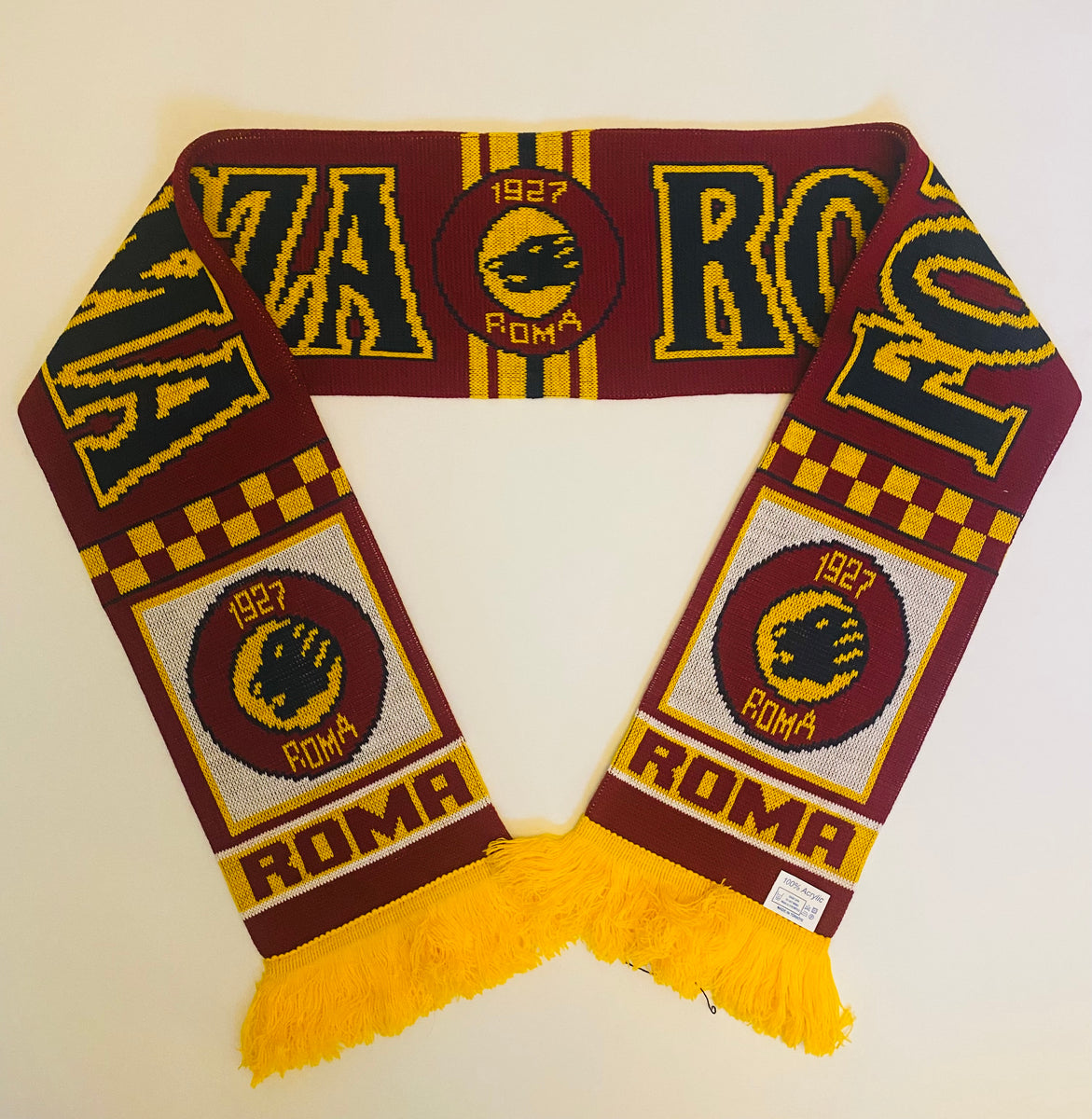 Roma Acrylic Football Scarf – FootieFans
